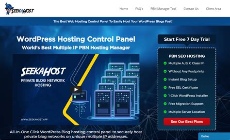 How To Register A Domain Name And Host Website PBN Via Seekapanel
