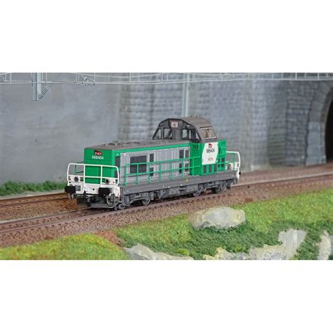 Locomotive diesel BB SNCF Jouef HJ livrée verte FRET