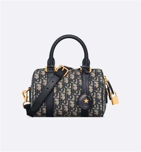 Dior Groove 17 Nano Bag Blue Dior Oblique Jacquard Dior