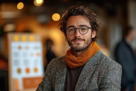 Educational Tech Developer Demoing An Interactive Learning Platform Stock Image Image Of