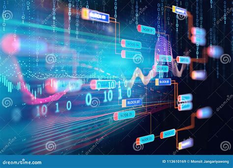 digital code number abstract technology background stock illustration illustration of concept