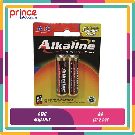 BATERAI ALKALINE ABC AA LR6 1 5V Isi 2 Pcs Lazada Indonesia