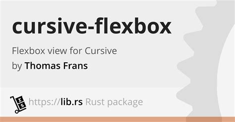 Cursive Flexbox Cli For Rust Lib Rs
