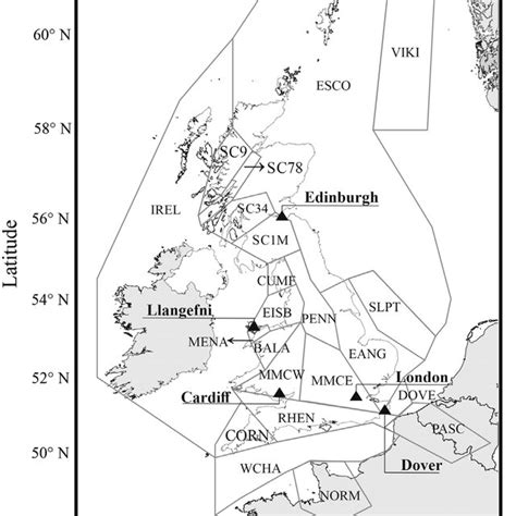 The Seismic Source Model Used In This Study With Zone Ids And Location