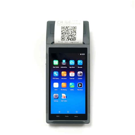 POS Q1 Q2 NFC POS Touch Screen Wireless Handheld Android POS Terminal With Printer Portable