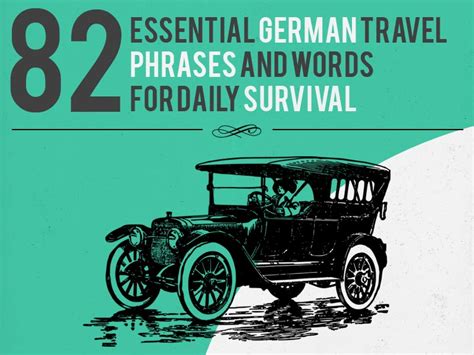 82 Essential German Travel Phrases And Words For Daily Survival