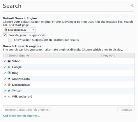 Protecting Your Privacy With Firefox On Linux Linux Tutorials Learn Linux Configuration