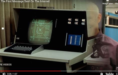 First Message Sent On Internet Arpanet 1969 Technology Fearless