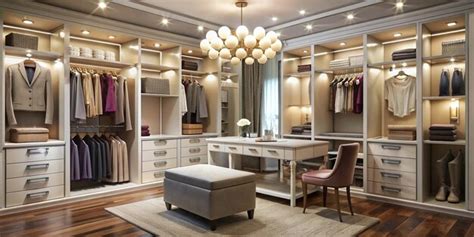 Luxurious Dressing Room Interior Premium Ai Generated Image