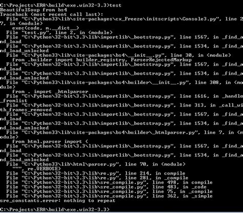 Python Importing Matplotlibpyplot And Beautifulsoup With Cxfreeze
