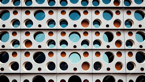 Free Photo Abstract Circle Backdrop Design Geometric Shape Wallpaper Modern Generative Ai