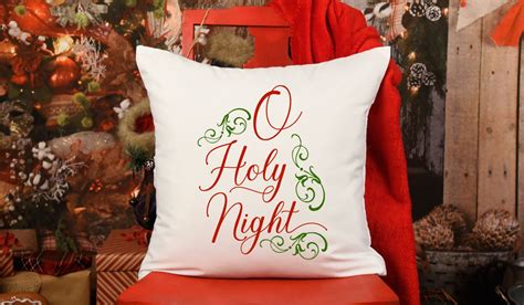 O Holy Night Svg Christmas Sign Svg Digital File Christmas Etsy