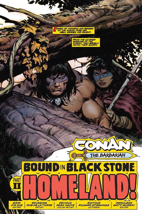 First Look Conan The Barbarian 2 — Major Spoilers — Comic Book