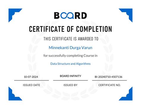 Datastructures Algorithms Internship Learning Careergrowth Boardinfinity Programming