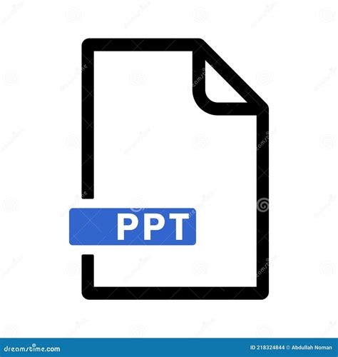 PPT File Format Icon Vector Editorial Stock Image Illustration Of Format Video