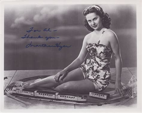 Martha Hyer Autographed Inscribed Photograph Historyforsale Item 188828