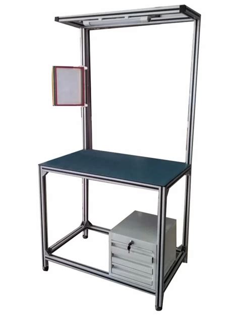 Aluminium Assembly Work Table Assembly Table For Inspection Size