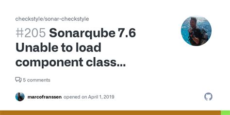 Sonarqube Unable To Load Component Class Org Sonar Plugins Checkstyle CheckstyleExecutor