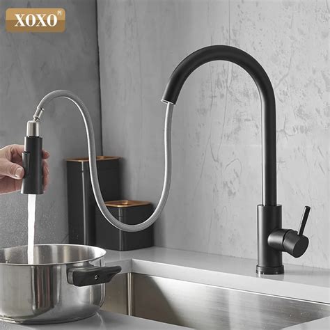 Xoxo Konyhai Csaptelep Intelligens Touch Csaptelep Húzza Ki És Hideg Huzal Rajz Tornira Cozinha