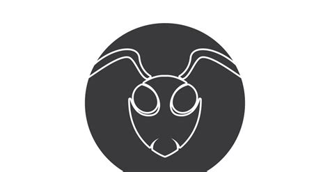 Ant Head Logo And Symbol Vector V18 316081 Templatemonster
