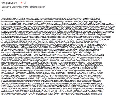 Strange Gobilty Gook On Attachments When Using Spam Sieve Spamsieve