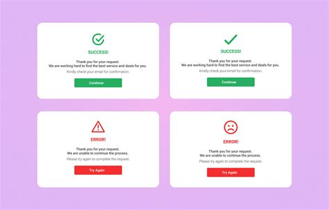 Flash Message Error Screen Ui Design On Behance