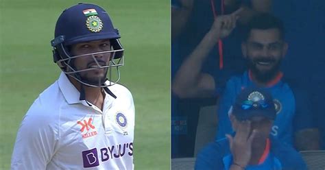 Video Virat Kohli Jumps For Joy As Umesh Yadav Slog Sweeps Todd Murphy