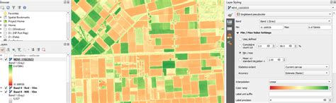 Tutorial Zonal Statistics And Area Computation Calculate Ndvi Ocwgis