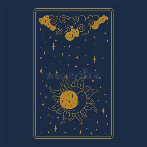 Tarot Aesthetic Decorative Card Occult Tarot Design For Oracle Card