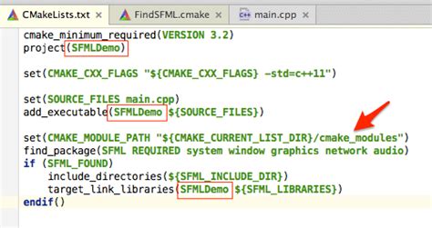 Creating An Sfml Project On Mac Os Using Clion And Cmake