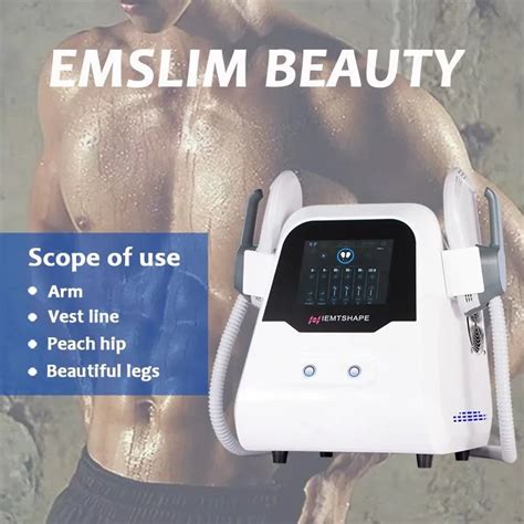 RF Neo EMSlim Body Massage Machine With Handles For Slimming And Fitness Ozito Vacuum EMS