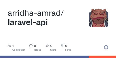 Github Arridha Amrad Laravel Api