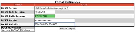 Pocsag Whitelist For Pi Star Useless Amateur Radio Page