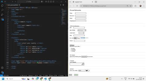 Webdevelopment Html Forms Coding Techcommunity Learningbydoing