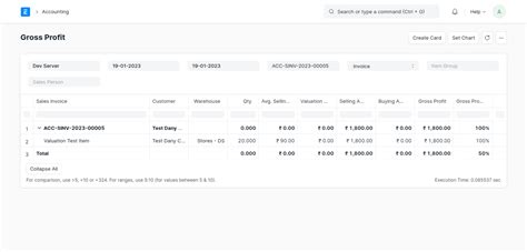 GP Report Wrong Calculation Of Buying Amount Issue 33730 Frappe