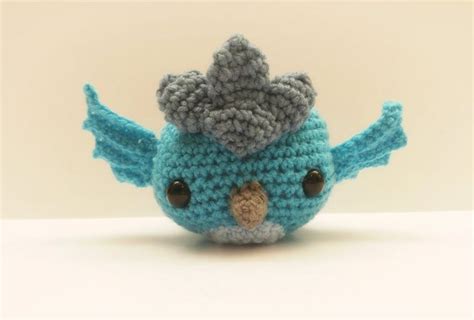 Crochet Articuno Inspired Chibi Pokemon Team Mystic Etsy Pokemon