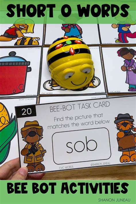 Bee Bot Coding Activity Short O Words We Are Better Together In 2025 Bee Bot Activities O