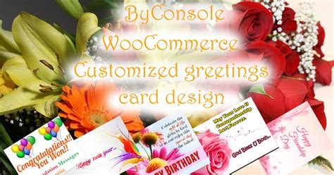 Woocommerce Personalized Greeting Card Byconsole