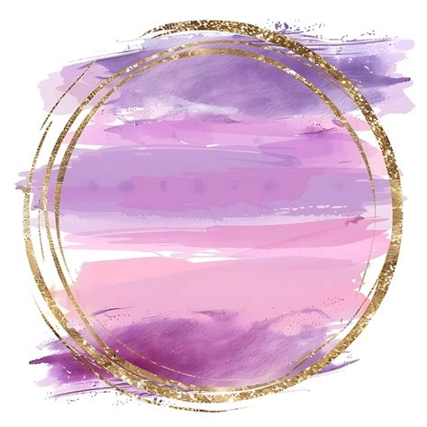 Premium Photo A Purple Circle With A Pink Background And A Purple