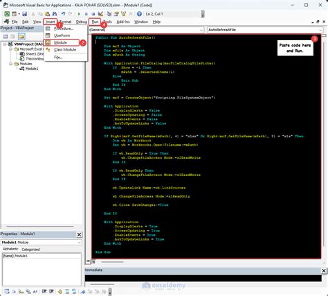 How To Auto Refresh Excel File Without Opening 2 Easy Ways