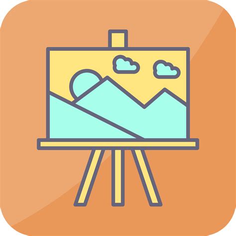 Canvas Vector Icon 18753412 Vector Art At Vecteezy