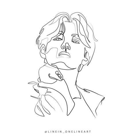 Pin On 333 Bts Drawings Line Art Drawings Outline Art