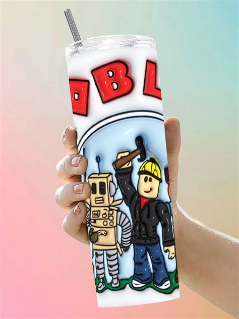 Roblox Tumbler 3d Inflated Roblox Tumbler Designs Skinny Wrap And Png 9