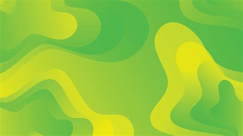 Green And Yellow Gradient Fluid Wave Abstract Background 31591517