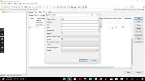 التعامل مع برنامج Sql Lite للمبتدئين Youtube