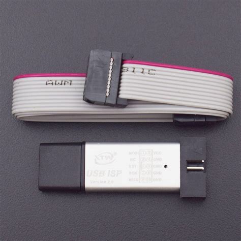 Mini Usbisp Usbasp Programmer Aluminum For 51 Single Chip Avr Win7 64 Rees52