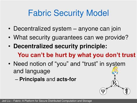 ppt fabric a platform for secure distributed computation and storage