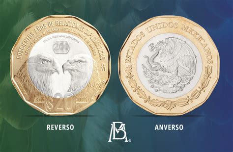 Banxico emite moneda conmemorativa para celebrar 200 años de relación