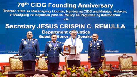 CIDG Ipinagdiwang Ang Kanilang Ika 70 Anibersaryo