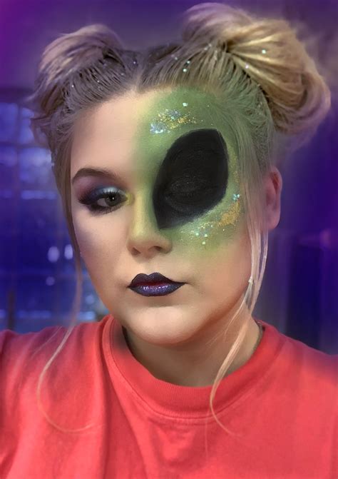 Alien Makeup Alien Halloween Makeup Alien Makeup Halloween Makeup